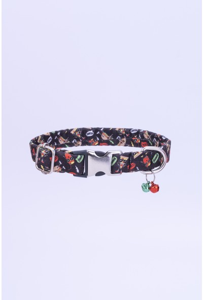 Estapet Sandwich Kedi Boyun Tasması Renkli Zilli Estapet Sandwich Kedi Boyun Tasması Renkli Zilli