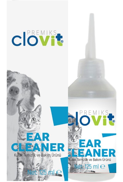 Clovit Ear Cleaner 125 Ml. Kulak Temizleme Solüsyonu Clovit Ear Cleaner 125 Ml. Kulak Temizleme Solüsyonu