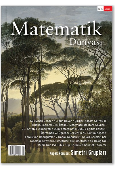 Matematik Dünyası Dergisi Matematik Dünyası DERGISI:112 YIL:2022