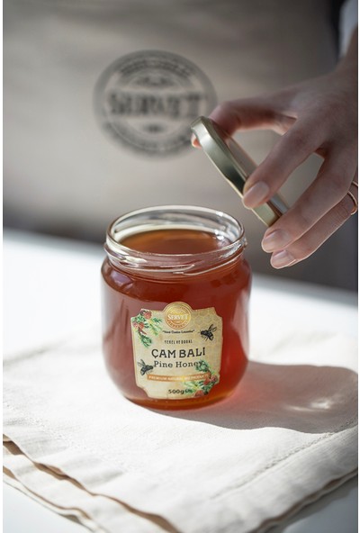 Bercekız Servet Şekerleme Fethiye Süzme-Doğal Çam Balı 500 gr Bercekız Servet Şekerleme Fethiye Süzme-Doğal Çam Balı 500 gr