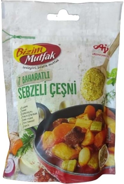 Bizim Sebzeli Çeşni 7 Baharatlı 135 gr