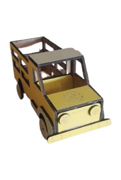 Ahşapcım Koleksiyon Ahşap Oyuncak Kamyon