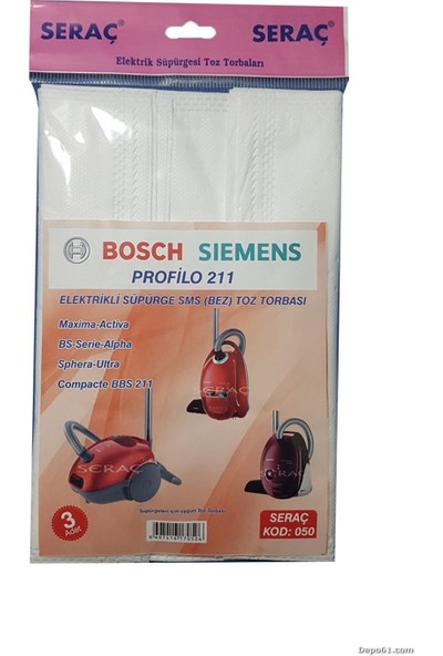 Elektirikli Süpürge Sms (Bez) Toz Torbası Elektirikli Süpürge Sms (Bez) Toz Torbası