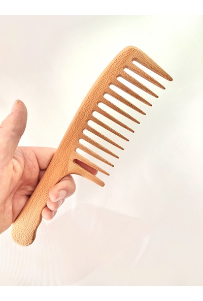 Kayın Ağacı Kaliteli Ahşap Tarak -Model1 Kayın Ağacı Kaliteli Ahşap Tarak -Model1