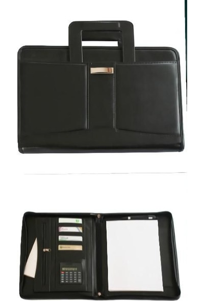 Yağmur Yağmur Evrak Çantası Fermuarlı Suni Deri Siyah 999 Yağmur Yağmur Evrak Çantası Fermuarlı Suni Deri Siyah 999