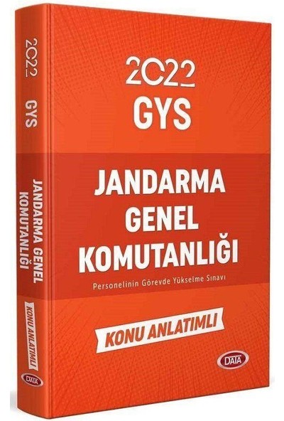 Data Yayınları GYS 2022 Jandarma Genel Komutanlığı Konu Anlatımlı Data Yayınları GYS 2022 Jandarma Genel Komutanlığı Konu Anlatımlı
