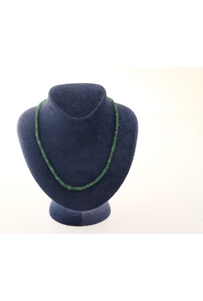 Osmanlı Doğaltaş Zümrüt Doğal Taş Kolye