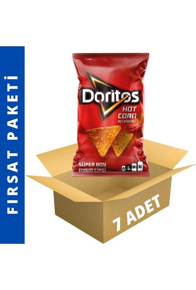 Doritos Hot Corn Acılı Cips Paket Doritos Hot Corn Acılı Cips Paket