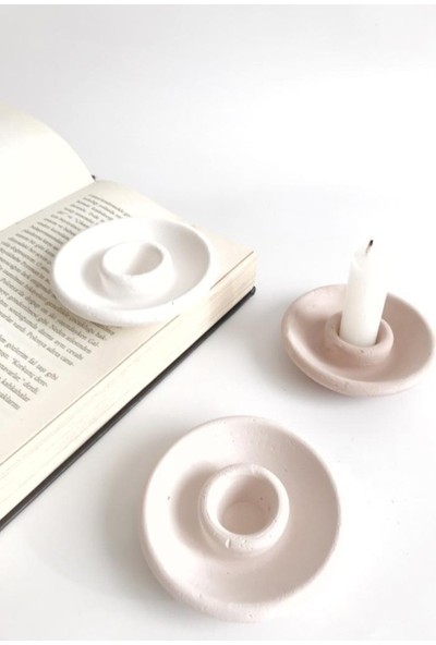 Hardec 3'lü Şamdan Mumluk-Masa Dekor Hardec 3'lü Şamdan Mumluk-Masa Dekor