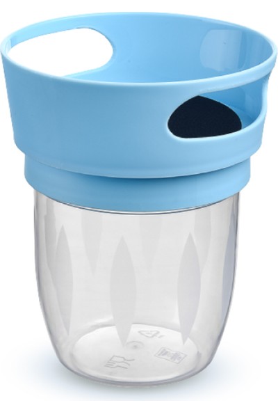 Mavimingo Dökülmeyi Önleyen Atıştırmalık Kap Mavi