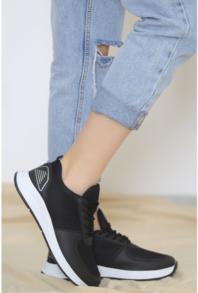 Günlük Ayakkabı Siyahbeyaz - 9083.264.
