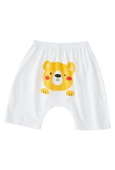 Hausen Beyaz Bebek Ayı Erkek Yaz Pamuklu Nefes Alabilen Şort - Beyaz Hausen Beyaz Bebek Ayı Erkek Yaz Pamuklu Nefes Alabilen Şort - Beyaz