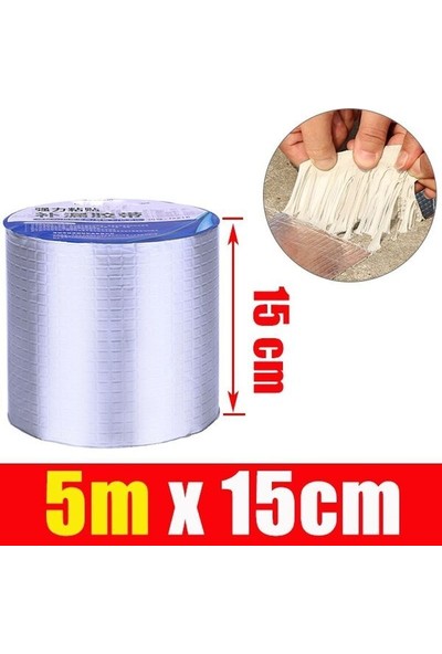 Alüminyum Izolasyon Tamir Çatlak Bandı 15 Santim 5 Metre Çamur Bant ( 15CM * 5m ) Alüminyum Izolasyon Tamir Çatlak Bandı 15 Santim 5 Metre Çamur Bant ( 15CM * 5m )