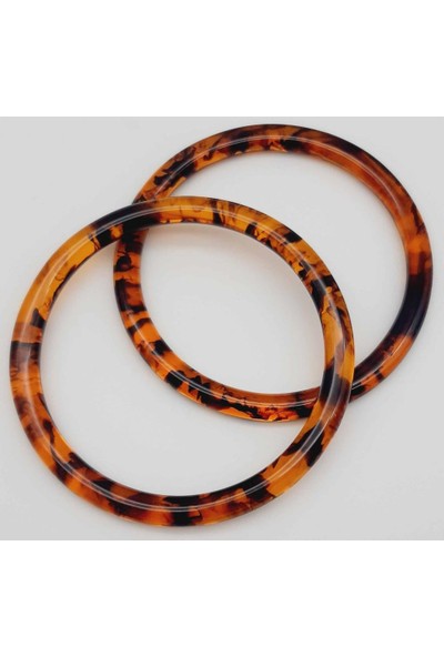 Angel Çanta Aksesuar Akrilik Çanta Sapı Yuvarlak 13 cm