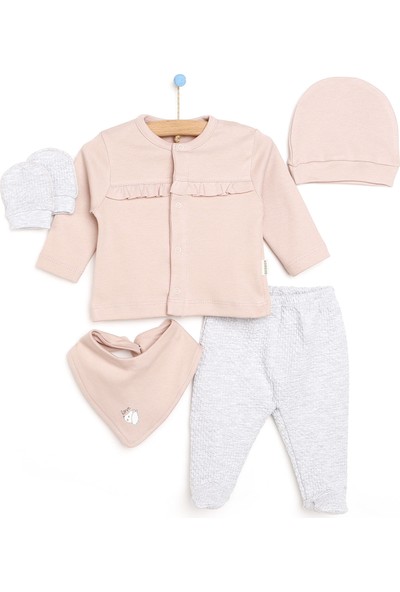 Bebbek Yenidoğan Kız Bebek 5li Kutulu Hastane Çıkışı