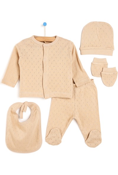 Hello Baby Yenidoğan Jakarlı 5li Askı Hastane Çıkışı