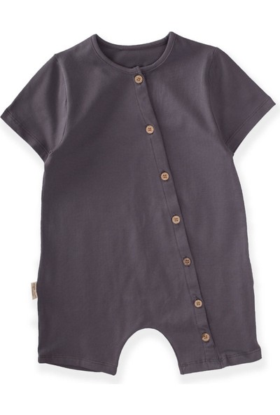 Cigit Çapraz Patlı Tulum 0-3 Yaş Füme