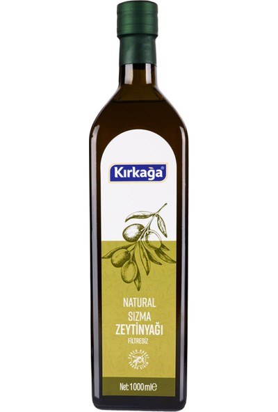 Kırkağa Natural Sızma Zeytinyağı 1000 ml Kırkağa Natural Sızma Zeytinyağı 1000 ml