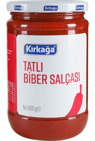 Kırkağa Biber Salçası 660 gr Kırkağa Biber Salçası 660 gr