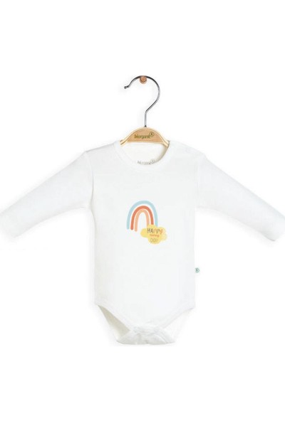 Bibaby Biorganic Happy Rainbow Ay Body 56864 Somon Ekru Bibaby Biorganic Happy Rainbow Ay Body 56864 Somon Ekru