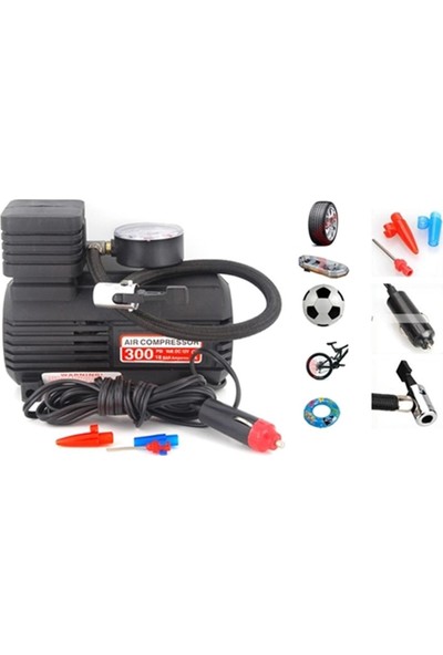 Mastercar Çakmaklık Girişli Mini Lastik Şişirici Hava Kompresörü Mastercar Çakmaklık Girişli Mini Lastik Şişirici Hava Kompresörü