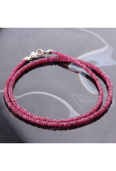 Osmanlı Doğaltaş Yakut Doğal Taş Kolye Osmanlı Doğaltaş Yakut Doğal Taş Kolye