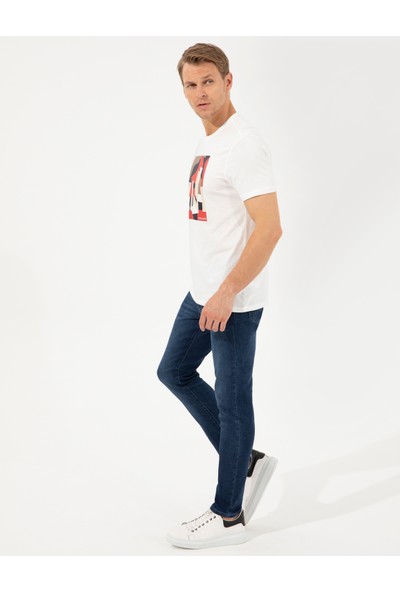 Pierre Cardin Erkek Koyu Mavi Denim Pantolon 50248654-VR032 Pierre Cardin Erkek Koyu Mavi Denim Pantolon 50248654-VR032