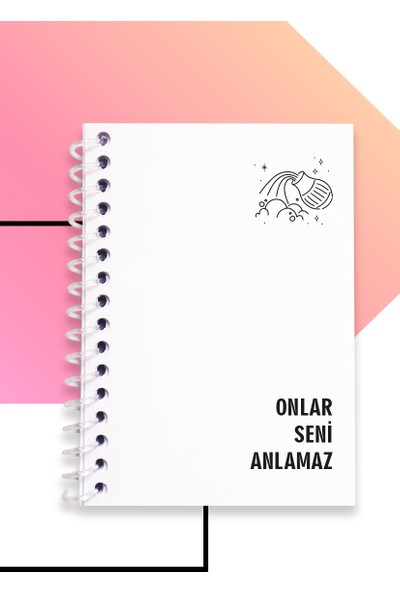 Evrem Yayıncılık Kova Burcu - Onlar Seni Anlamaznot Defteri 10,5 x 14,8 cm Çizgisiz 120 Sayfa 60 Yaprak Evrem Yayıncılık Kova Burcu - Onlar Seni Anlamaznot Defteri 10,5 x 14,8 cm Çizgisiz 120 Sayfa 60 Yaprak