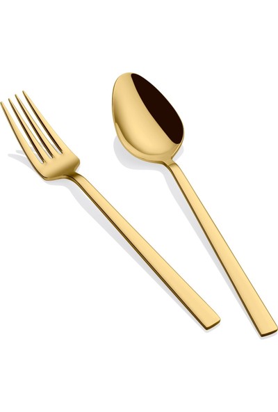 Alize Titanyum Gold 60 Parça 6 Kişilik Kutulu Çatal Kaşık Takımı Alize Titanyum Gold 60 Parça 6 Kişilik Kutulu Çatal Kaşık Takımı