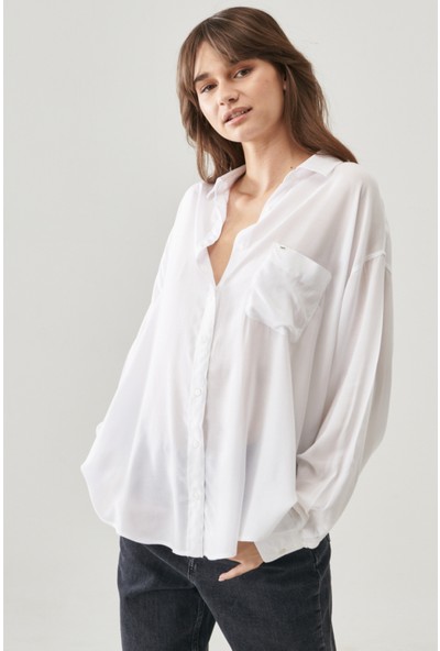 Regular Fit Rahat Kesim Uzun Kollu Gömlek