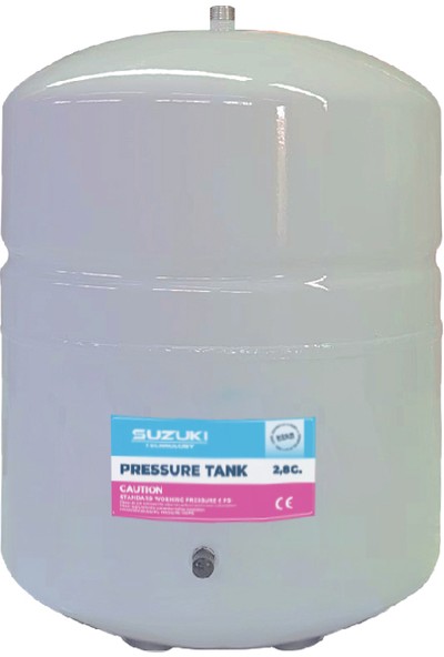 Suzukı Technology Tüm Su Arıtma Cihazlarına Uyumlu 2,8 Galon (10 Lt) Metal Tank Suzukı Technology Tüm Su Arıtma Cihazlarına Uyumlu 2,8 Galon (10 Lt) Metal Tank