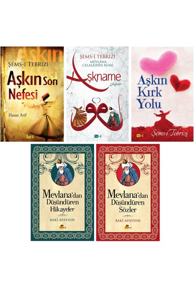 Mevlana Seti - 5 Kitap - Mevlana Celaleddin-I Rumi, Mevlevilik, Tasavvuf, Semavi, Islam, Dini, Allah cc Mevlana Seti - 5 Kitap - Mevlana Celaleddin-I Rumi, Mevlevilik, Tasavvuf, Semavi, Islam, Dini, Allah cc