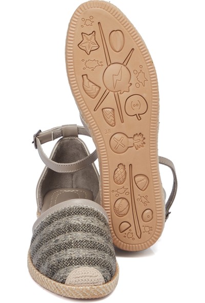 Teryy Gri Vegan Kadın Ayakkabı 10360R70