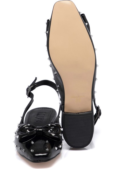 Teryy Siyah Vegan Kadın Ayakkabı 10272Q4V