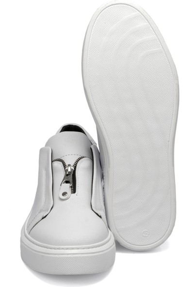 Terry Beyaz Vegan Erkek Ayakkabı 110080Q3Y