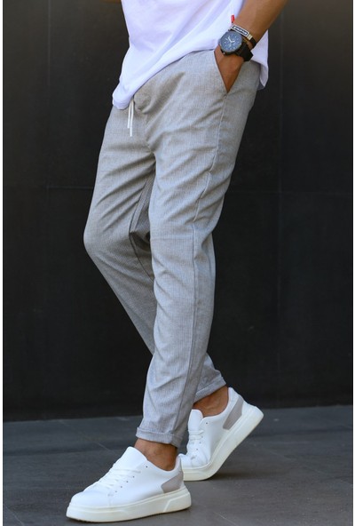 Madmext Siyah Slim Fit Jogger Pantolon 5471