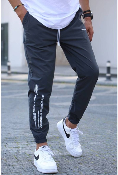 Madmext Antrasit Paraşüt Kumaş Kargo Cep Jogger Pantolon 5469 Madmext Antrasit Paraşüt Kumaş Kargo Cep Jogger Pantolon 5469