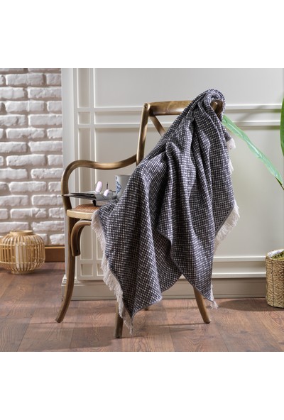 Schafer Vimeno Koltuk Şalı 130X150 -Siyah Schafer Vimeno Koltuk Şalı 130X150 -Siyah