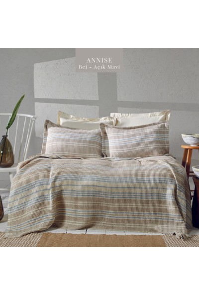 Apricitas Annise Serisi Yatak Örtüsü Tek Kişilik