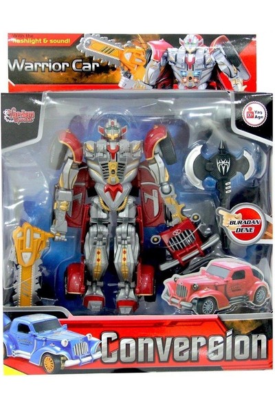 Vardem Oyuncak HW-668-1,668-2 Conversion 668 Işıklı Sesli Dönüşebilen Robo Vardem Oyuncak HW-668-1,668-2 Conversion 668 Işıklı Sesli Dönüşebilen Robo