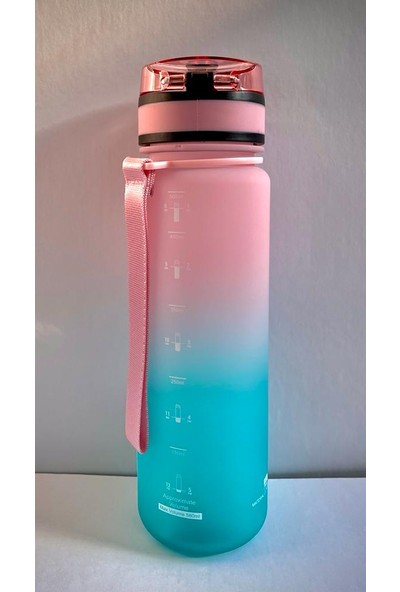 Uzspace Tritan 600 ml Matara Pink - Cyan Uzspace Tritan 600 ml Matara Pink - Cyan