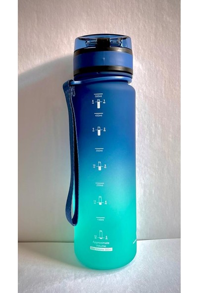 Uzspace Tritan 600 ml Matara Mavi Yeşil Uzspace Tritan 600 ml Matara Mavi Yeşil