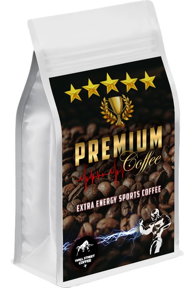 Wall Street Premium Energy Coffee 240 gr