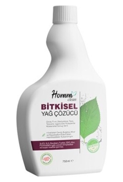 Homm Bitkisel Yağ Çöz 750 ml Homm Bitkisel Yağ Çöz 750 ml
