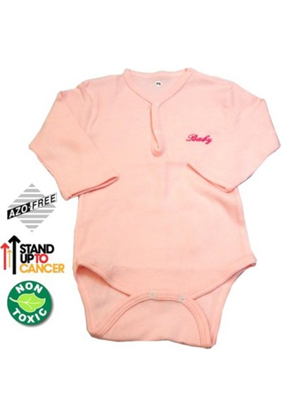 Sema Baby Uzun Kol Kaşkorse Badi (Body) - Pembe 18-24 Ay Sema Baby Uzun Kol Kaşkorse Badi (Body) - Pembe 18-24 Ay