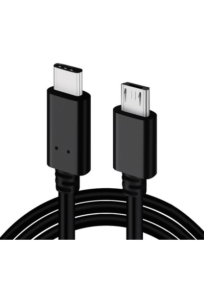 Keepro Type C To Mikro USB Şarj ve Data Kablosu 2m Keepro Type C To Mikro USB Şarj ve Data Kablosu 2m