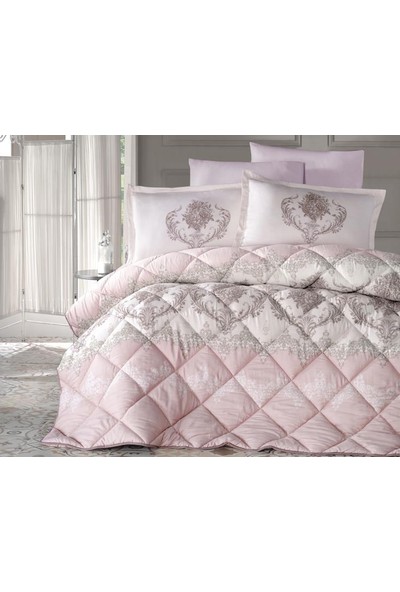 Angel Of Life Clasy Çift Kişilik Saten Uyku Seti Adra