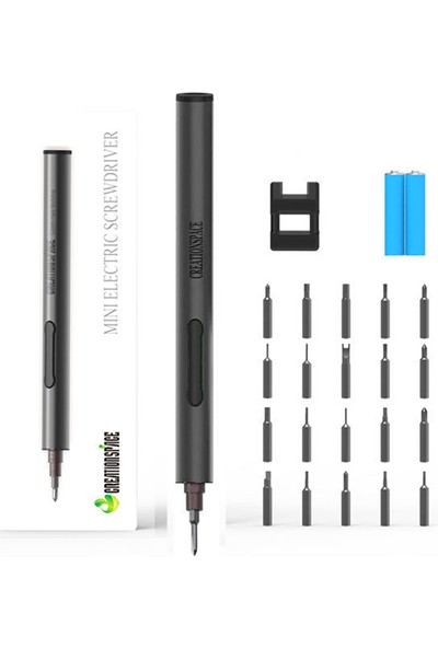 Creatıonspace Hassas Tornavida Seti - Gri 18 x 1.6 Cm(Yurt Dışından)