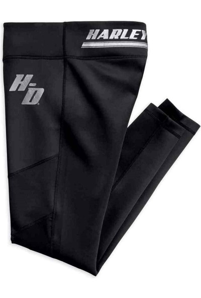 Harley-Davıdson Pant-Gmıc,,mesh/,blk Kadın Tayt