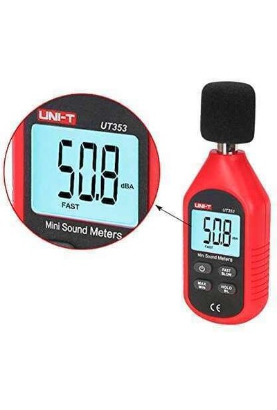 Unit UT-353 Mini Desibelmetre – Ses Seviyesi Ölçüm Cihazı Unit UT-353 Mini Desibelmetre – Ses Seviyesi Ölçüm Cihazı
